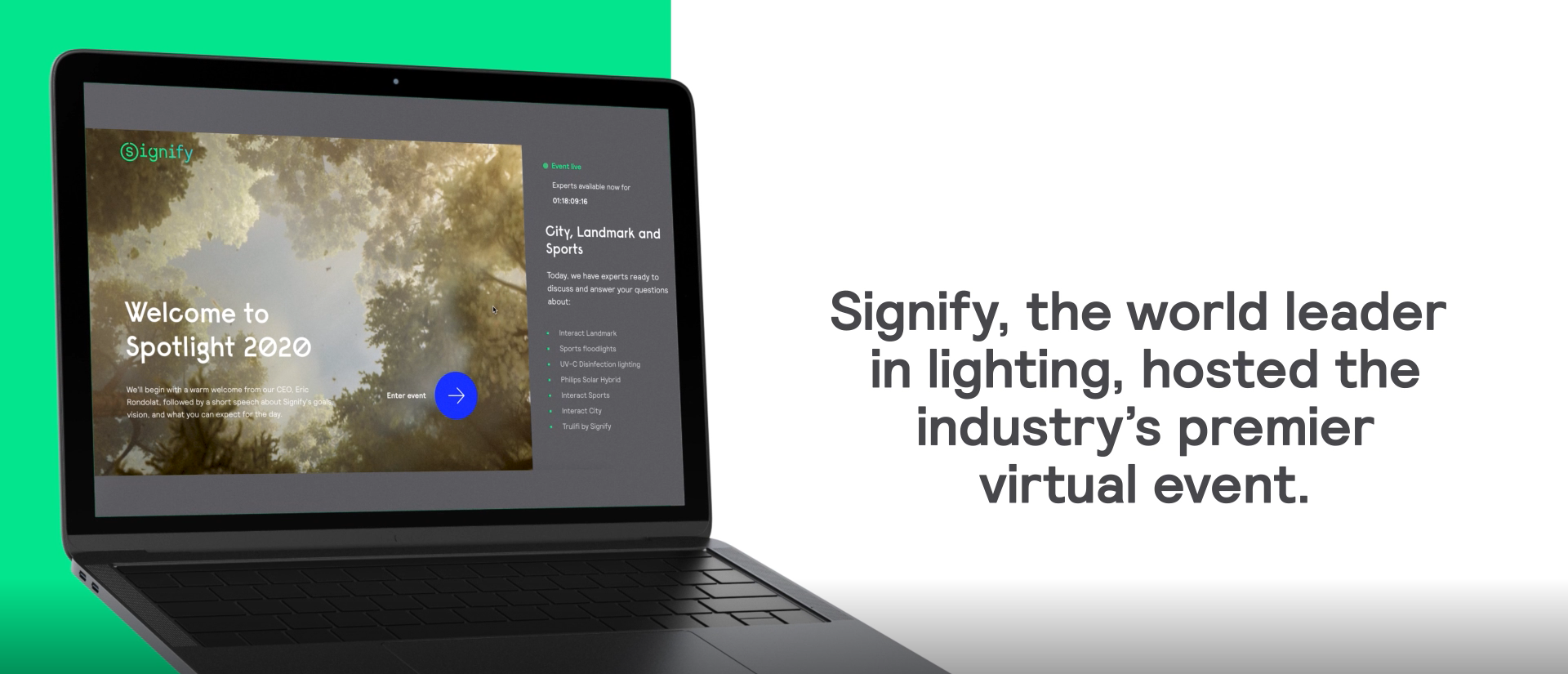 Signify Spotlight 2020 - Discover Projects